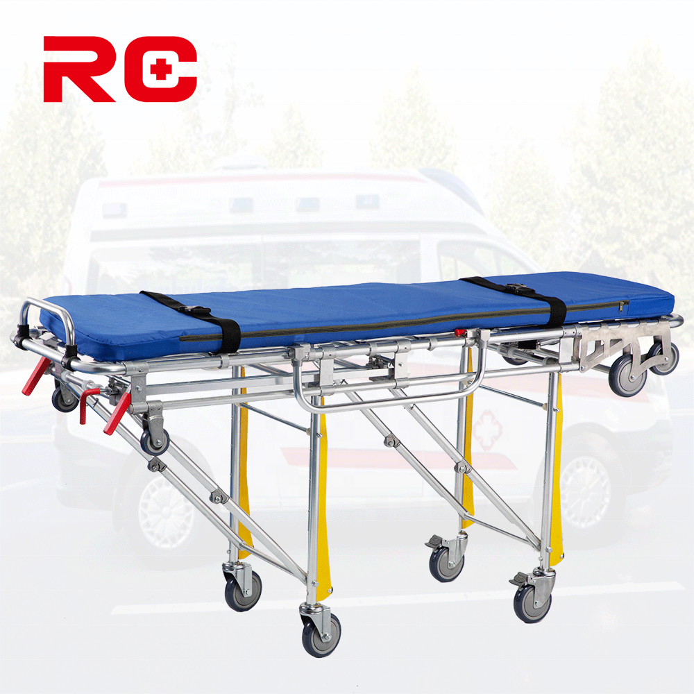 Stretcher Ambulance - Ambulance Stretcher Bed - Foldable Aluminum Alloy ...