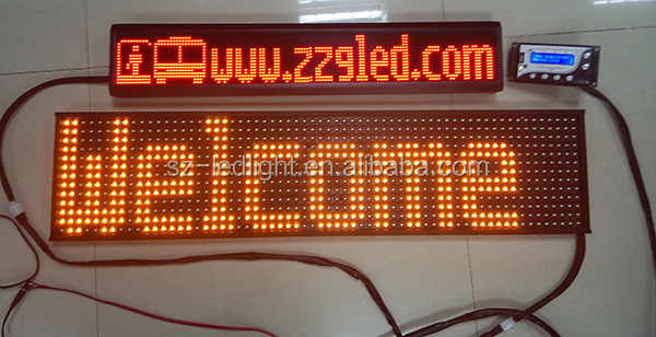 China EMC, IP65 Led Screens for Buses Trade 16x128 Bus Destination Sign ...