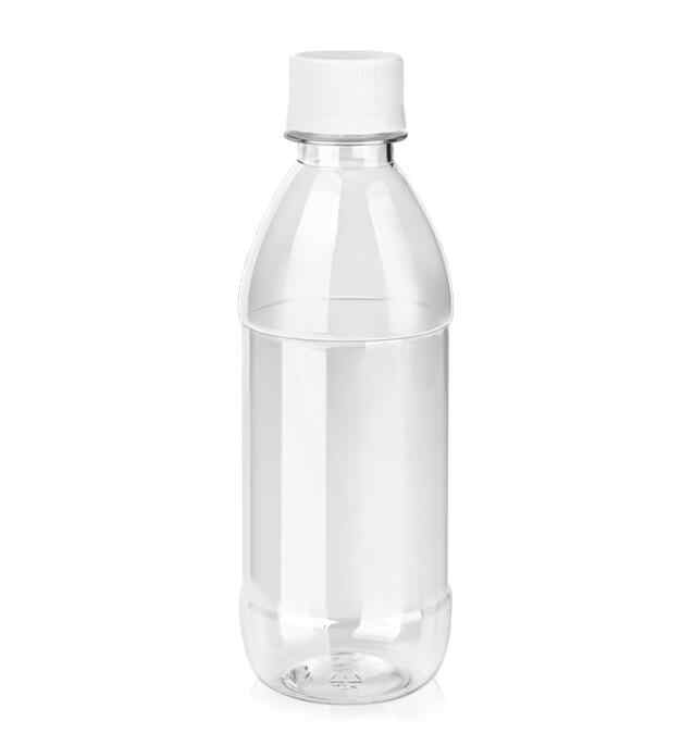 300 Ml Plastic Cosmetic Bottle - Transparent & Durable