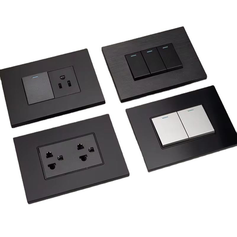 KLASS US Standard 4 Gang Switch - Reliable Wall Socket