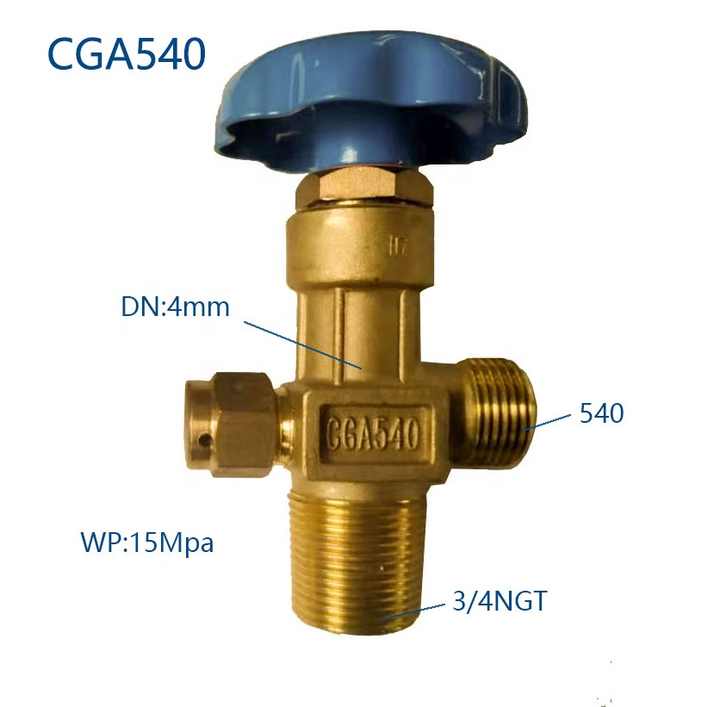 Oxygen Cylinder Valves CGA540 CGA320 CGA580 - Reliable & Durable