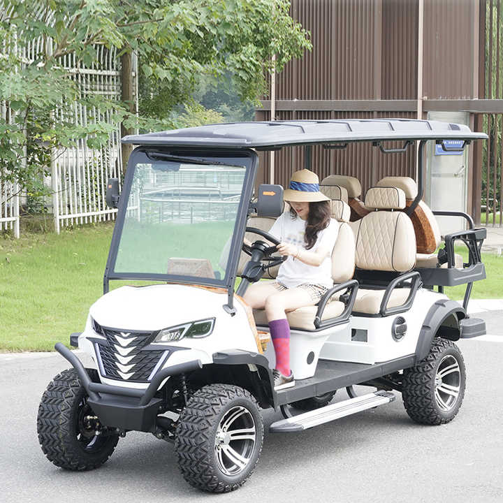 Affordable Chinese Electric Golf Cart - 2 to 8 Seaters
