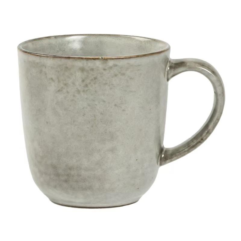 European-style Creative Retro Hand-molded Ceramic Cup Home Breakfast ...