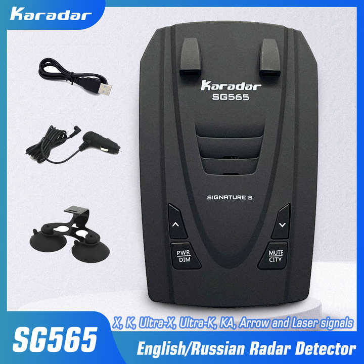 Karadar SG565 Multi-Mode Car Anti Radar Detector with Speed Monitor ...