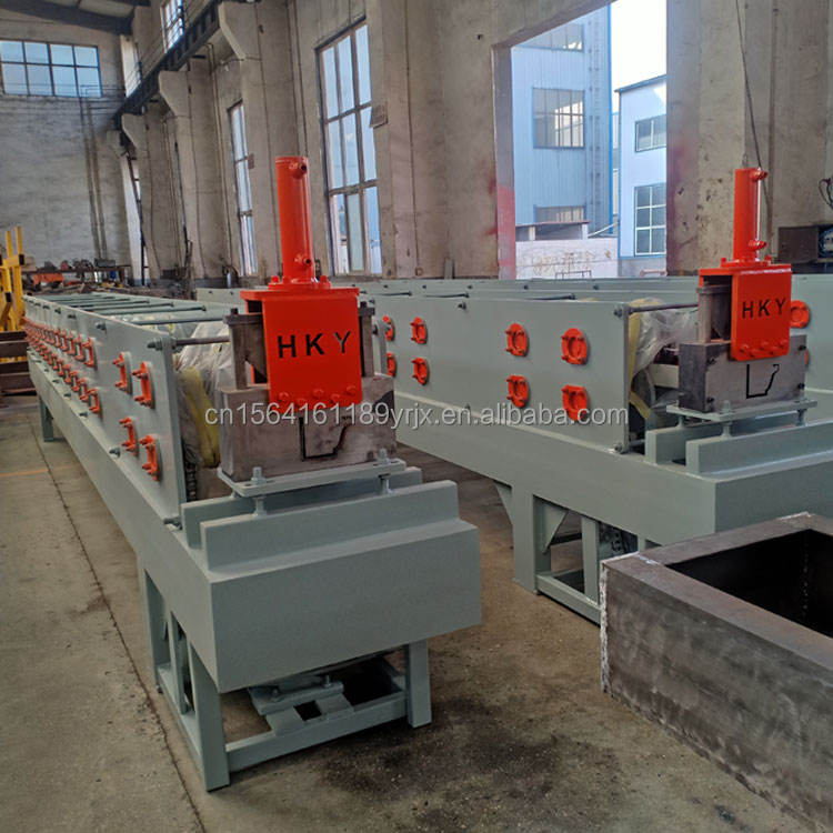 14 Rows Metal Gutter Making Machine Metal Sheet Gutter Bending Machine ...