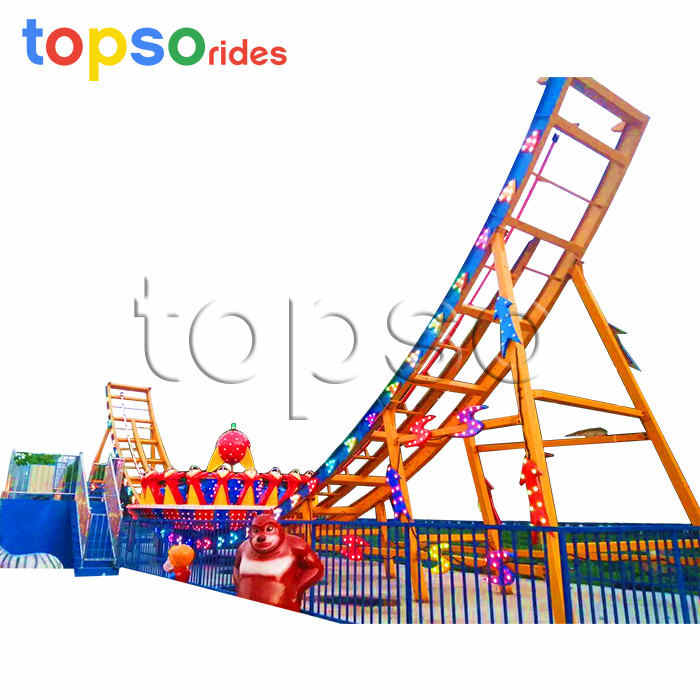 Sliding Disk Flying UFO Games - Cheap Roller Coaster Equipment