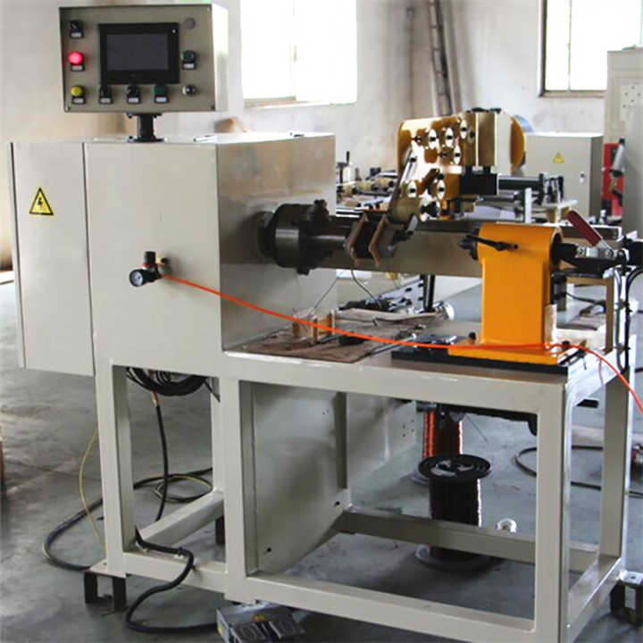 Horizontal PLC Control Copper Wire Winder Oil Type Transformer Coil ...