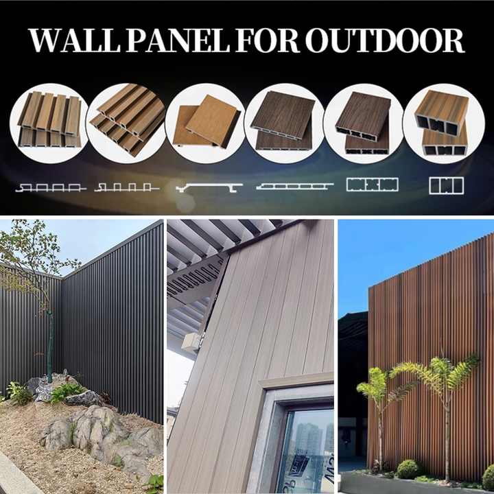 Waterproof UV Proof Stain-Proof WPC Wood Plastic Fence