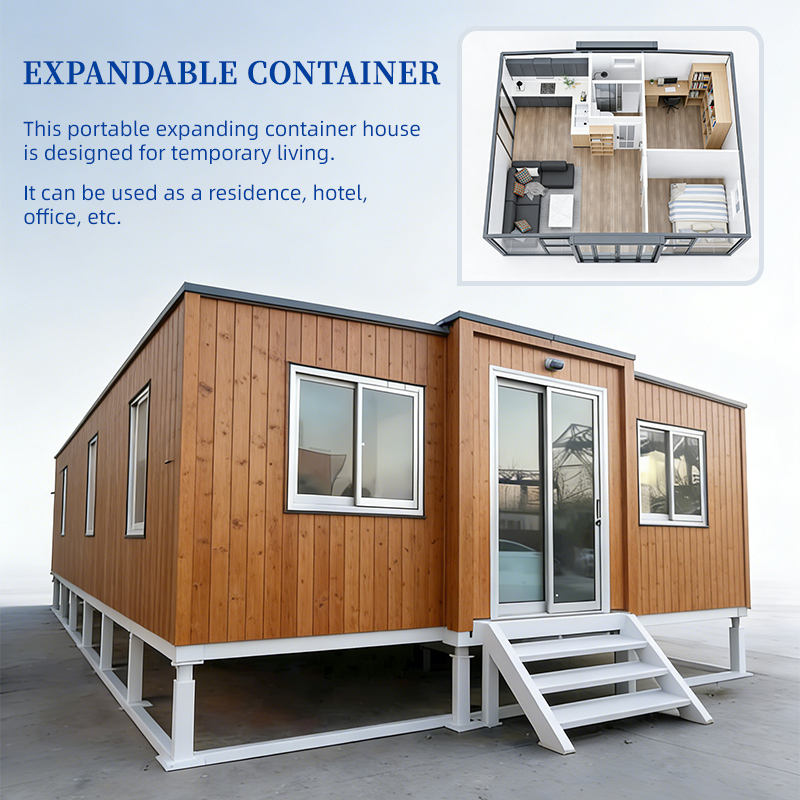 Prefab Home Steel Prefabricated Office Modular Luxury Villa Foldable ...