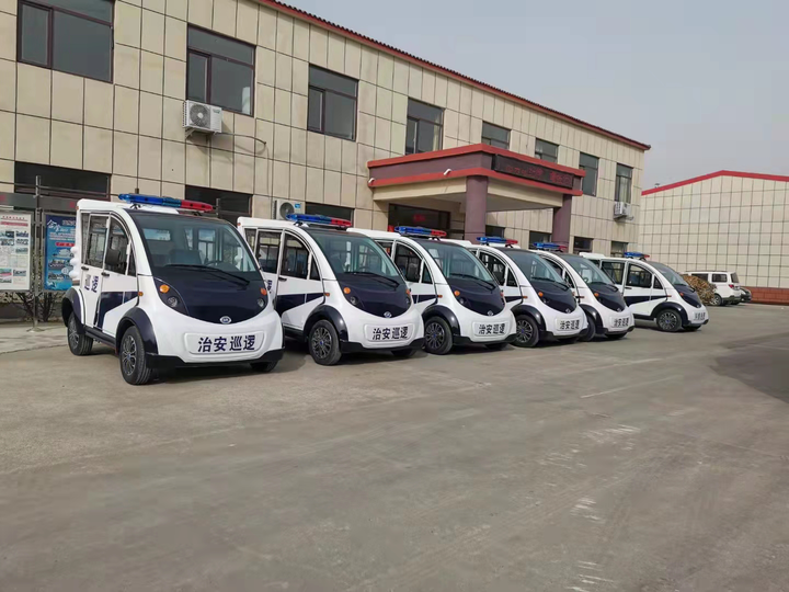 SHUNCHA 4-Seater Electric Patrol Cart New Design 25% Gradeability Golf ...
