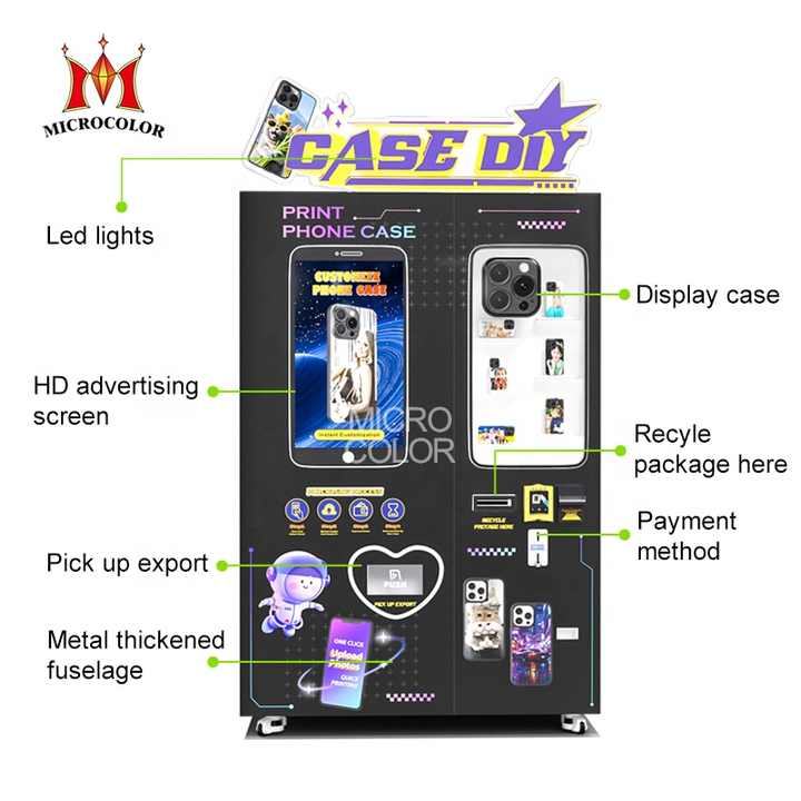 2025 Innovative Smart Phone Case Printer Vending Machine Self Service ...