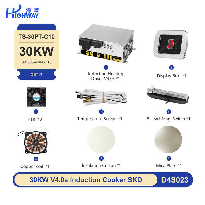 Half Bridge 25-30kw AC380V Heating Electromagnetic Panel Pcb Boards ...