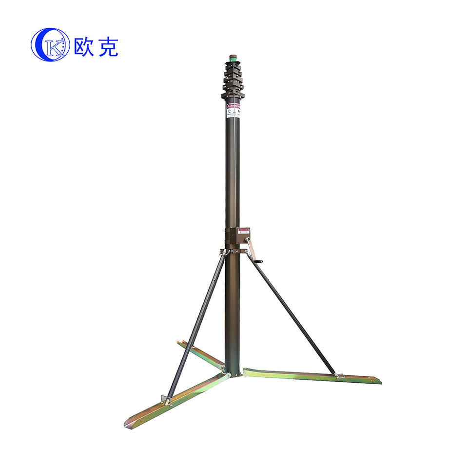 Okaf Portable Manual Antenna Radar Weather Monitoring Mast