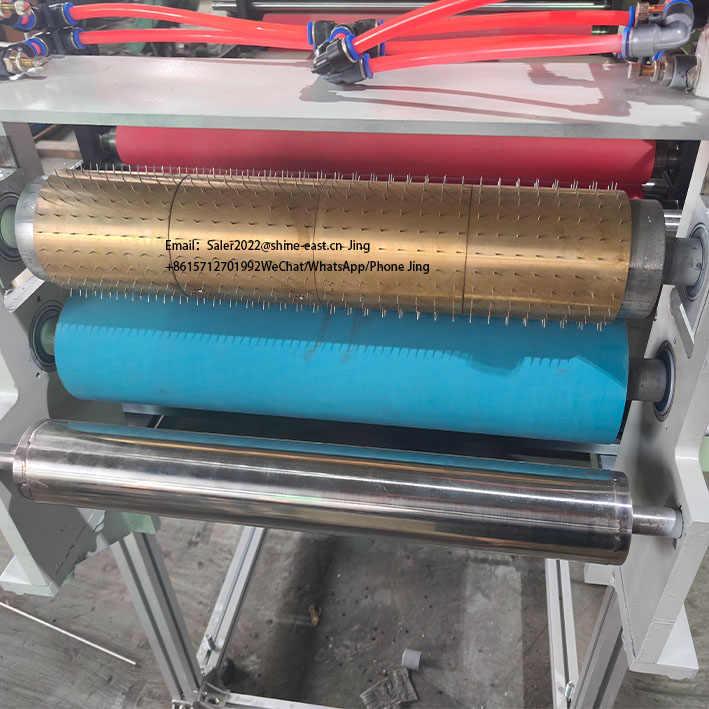 Shine East Wax paper cold perforator simple film hot needle perforation ...