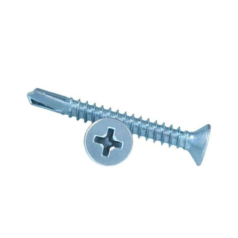 Blue-and-White Galvanized Nickel Metric Round Head Standard Thread ...