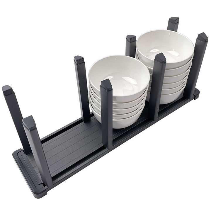 Aluminum Bowls Rack - Organize Your Kitchen Efficiently