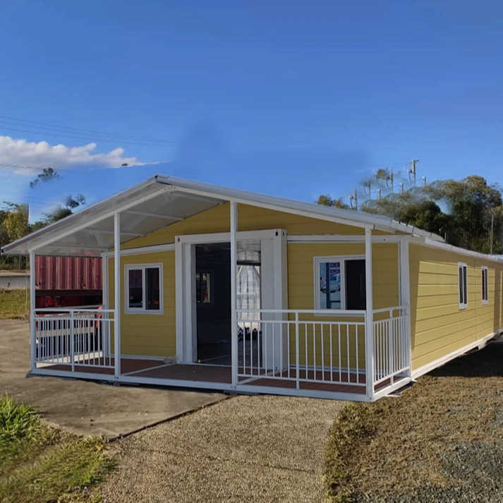 Insulated 40ft 20ft Waterproof Prefab Mobile Home