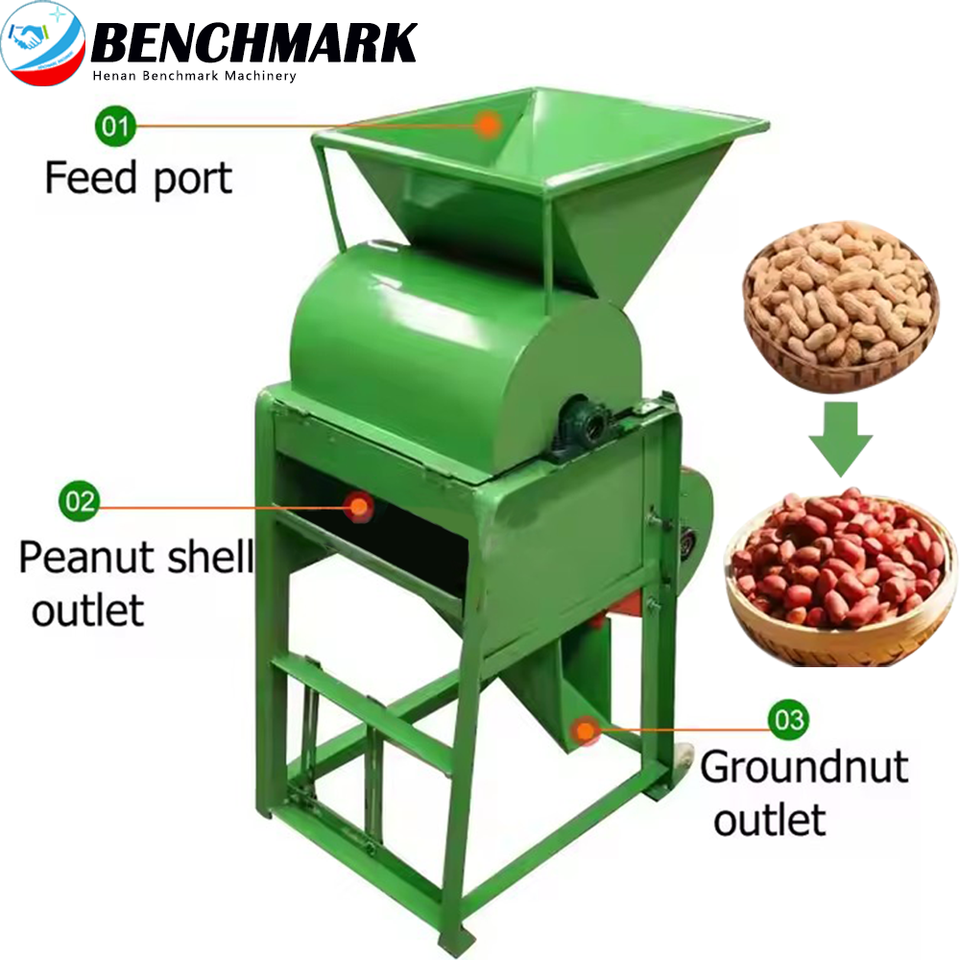 Industrial Ground Nut Seed Shelling Peeling Machine Peanut Dehulling ...