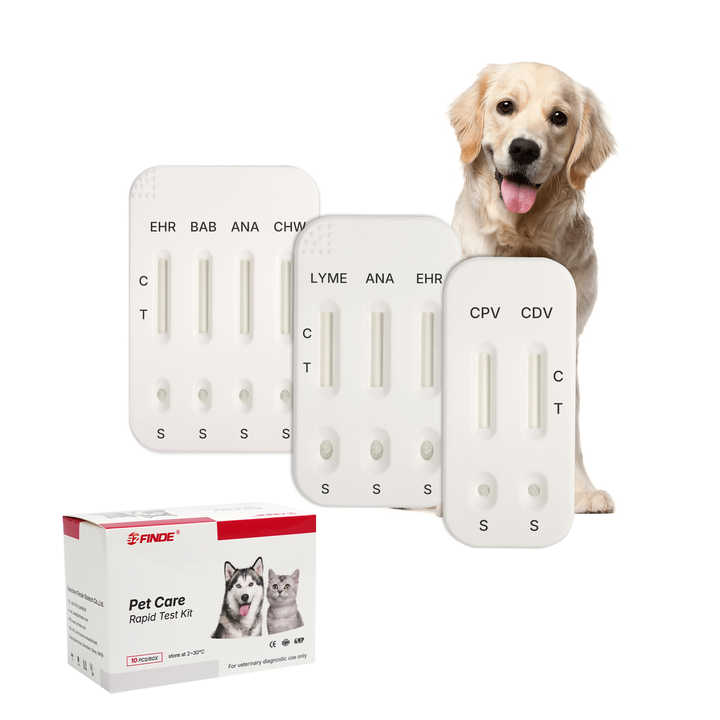 Canine Pregnancy Distemper CDV FELV TOXO CPV Rapid Test Kit for Dog Pet ...