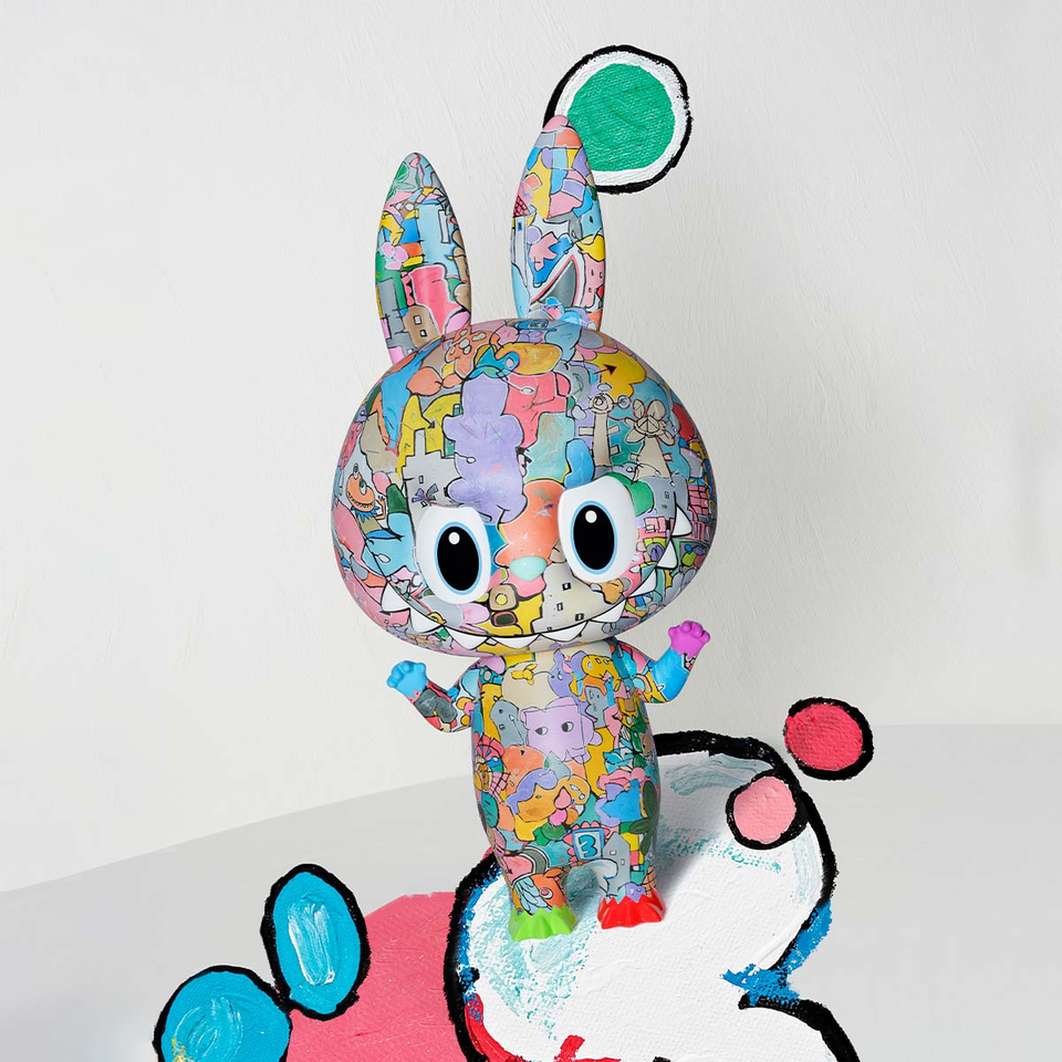 2026POP MART Official 100% MEGA Labubu 400% 10th Anniversary Vinyl Face ...