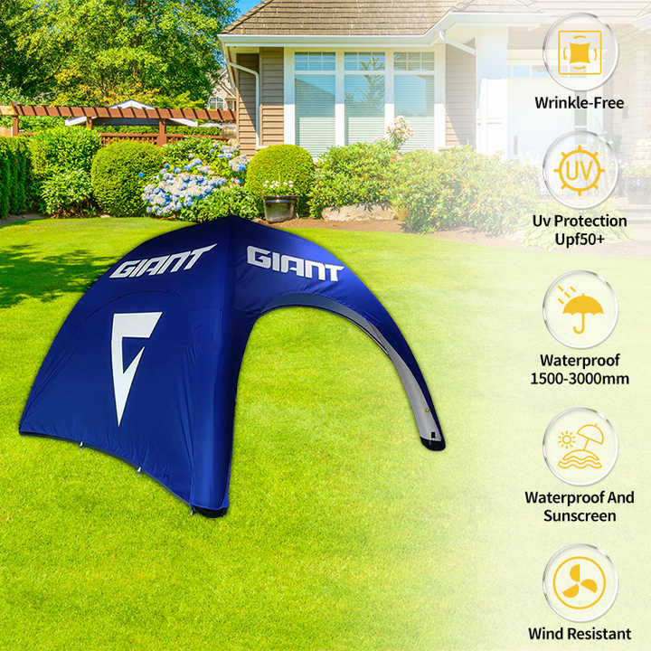 Dome Tent 3x3m Exhibition Tent with PVC Sunshade OEM Oxford Garden Tent ...