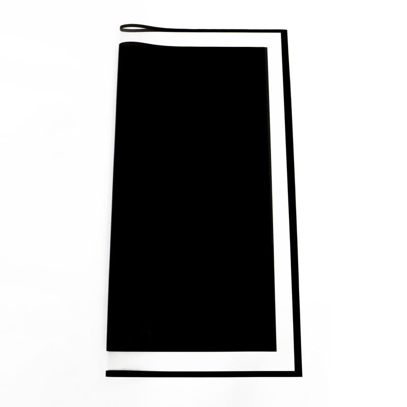 Transparent Border Waterproof OPP Flower Wrapping Paper DIY Bouquet ...