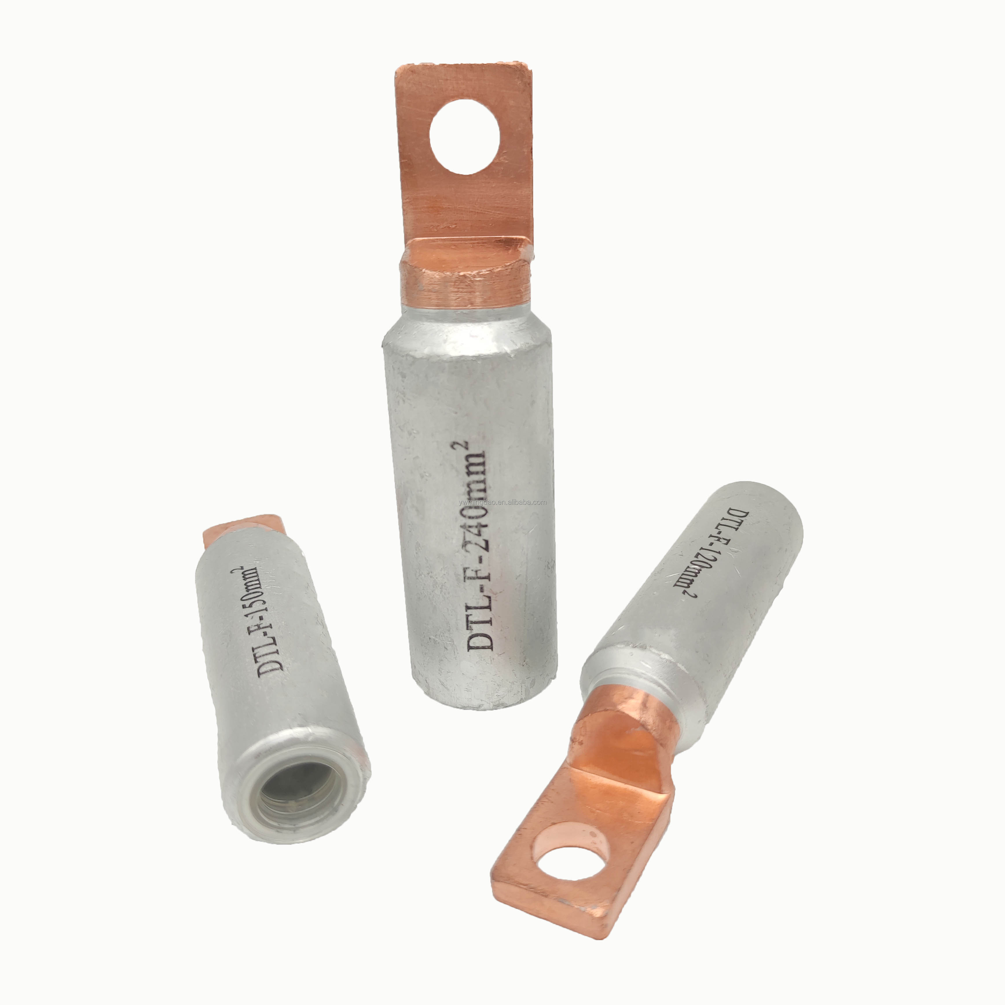 DTL-2-300mm2 cable lug crimping type bimetal aluminum copper cable lug ...