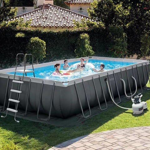 China Factory Intex ultra Above Ground Frame Piscinas Swimming Pool ...