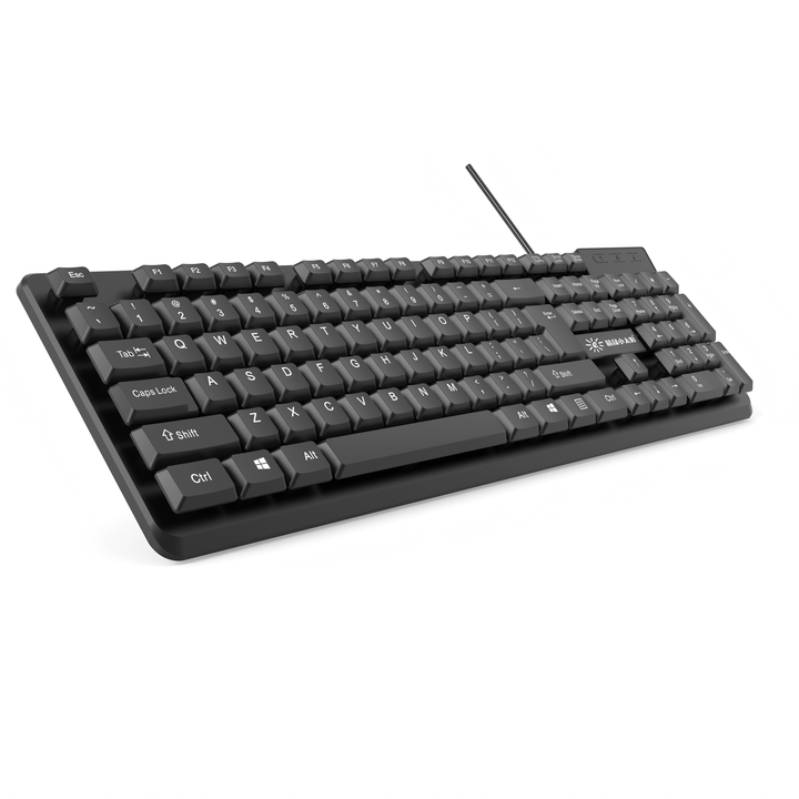 Full-Sized Mechanical QWERTY Wired USB 2.0 Waterproof Projection ...