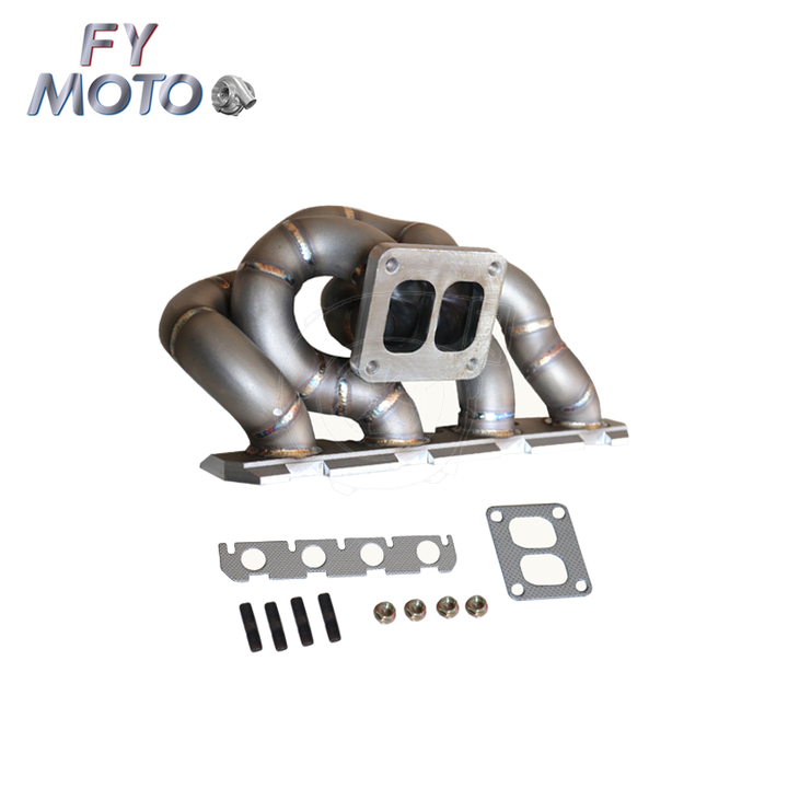 SS304 Twin-Scroll 3mm Turbo Tubular Manifold T4 for EA888 GEN2 EA113 ...