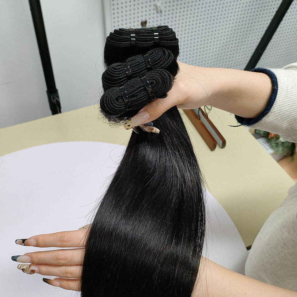 High Quality 15A Natural Wave Bundles 100% Human Hair Extensions ...