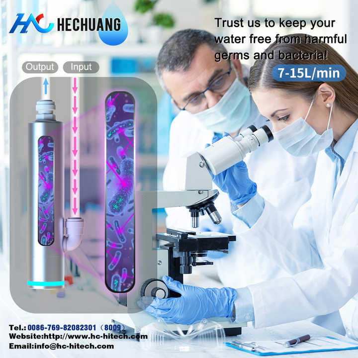 Household UVC LED Water Purifier Module UVC Sterilize Filter 12V 24V 4 ...