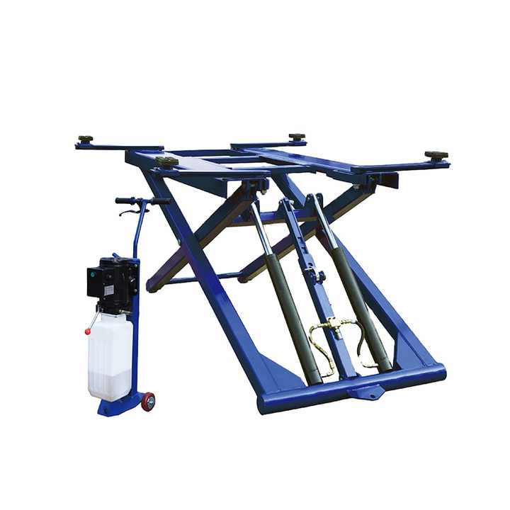 6000lb Portable Mobile Scissor Auto Lift for Quick Tire Replacement