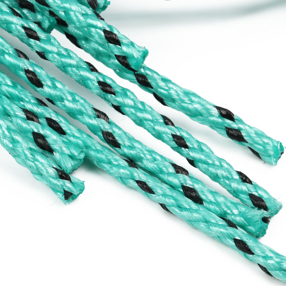 On Sales PP Split Film Polypropylene Hollow Braided Rope for Marine ...