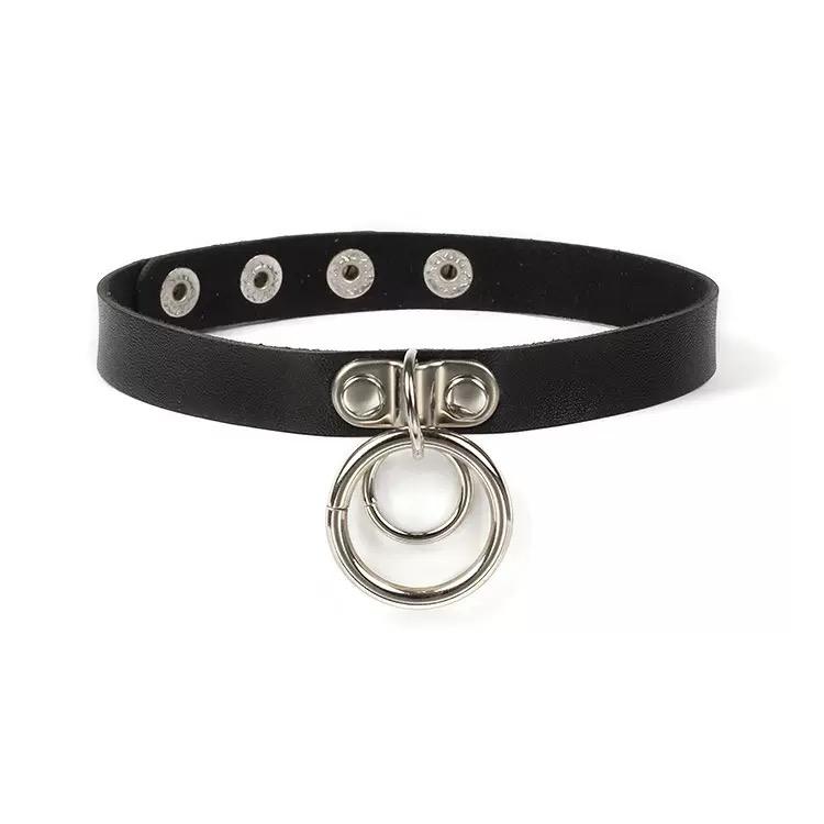 Dark Gothic Leather Choker Punk Necklace| Alibaba.com