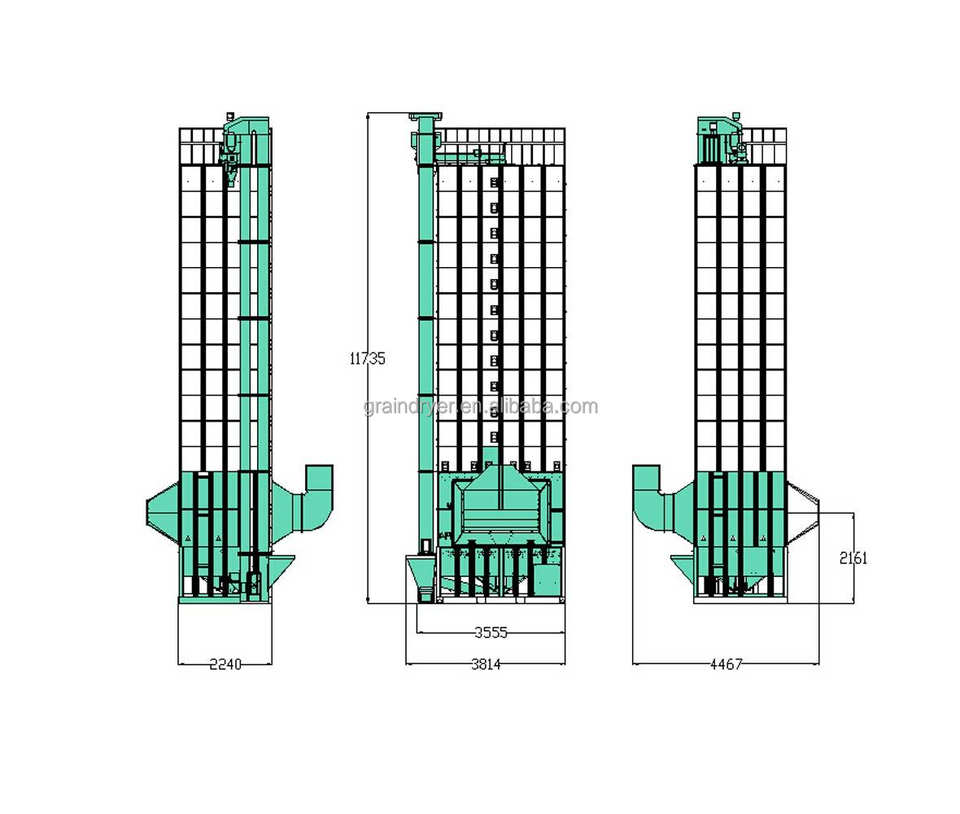 Agricultural Large-Scale Paddy Rice Drying Machine