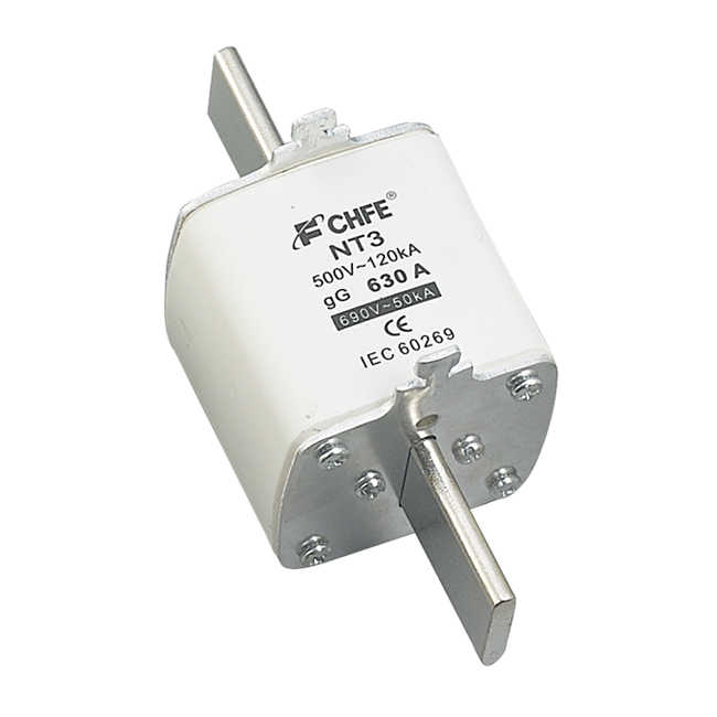 FCHFE NT3 Type Square Ceramic Fuse HRC High Breaking Capacity with Low ...