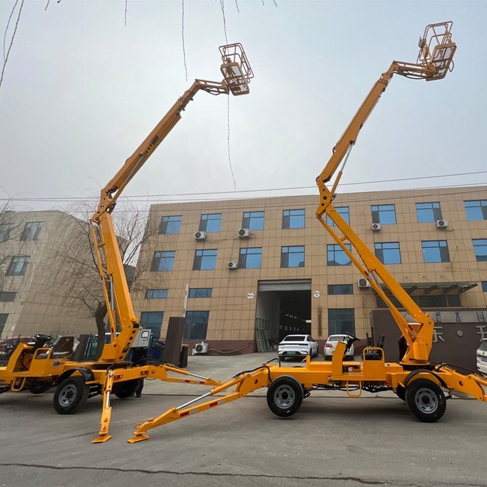 Crank Arm Electric Boom Lift for Construction Crank Lift Heavy Duty ...