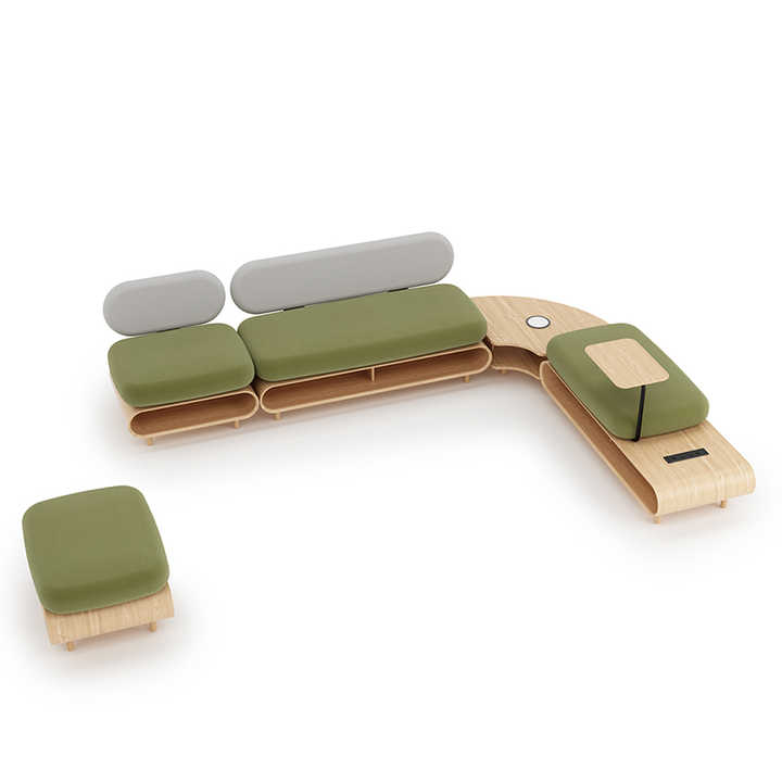 Japanese Ash Wood Coffee Table - Cherry Wood Log Tea Table