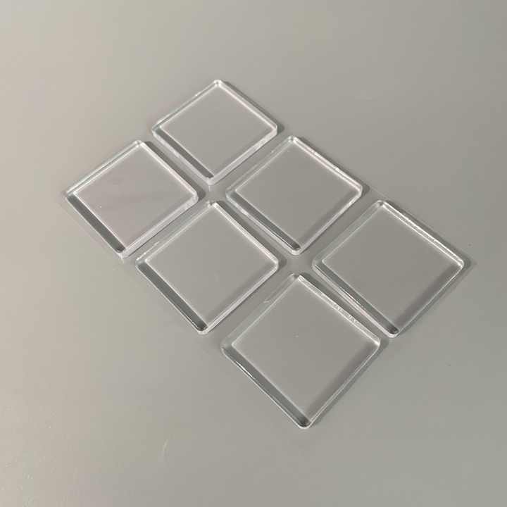 ZC Gel Strong Adhesive Pad Round Square Clear Earthquake Resistant Gel ...