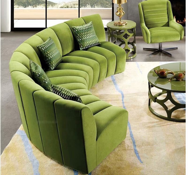 Circular Sofa - Modern Modular Design for Living Room