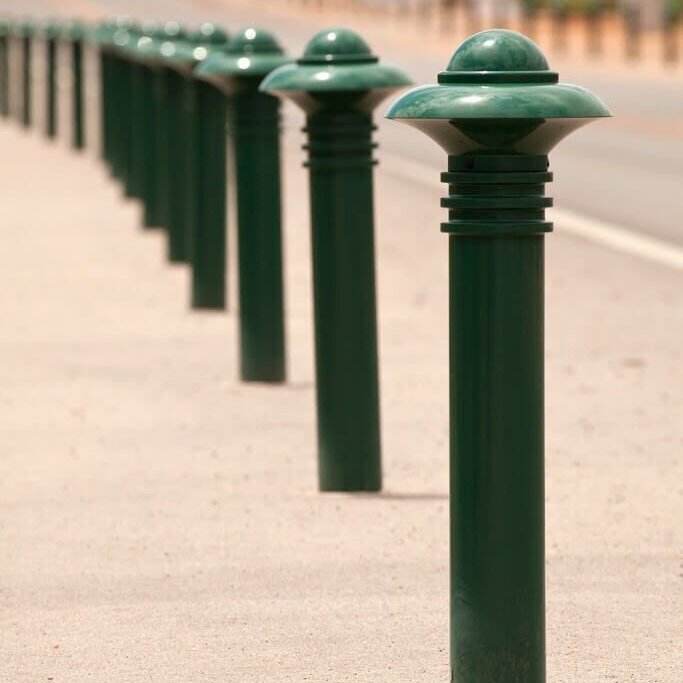 Cast Iron Roman Column Bollard Classic Design for Hotel and Commercial ...