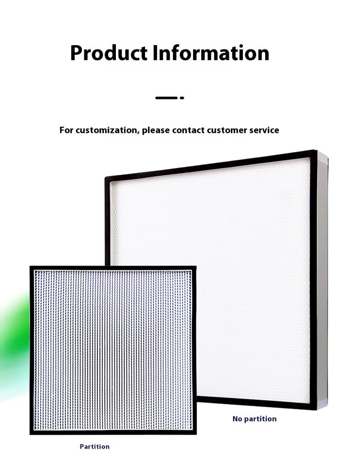 Ulpa air Filter U17 Industrial H13 H14 HEPA Filter New 24x48 Panel Air ...
