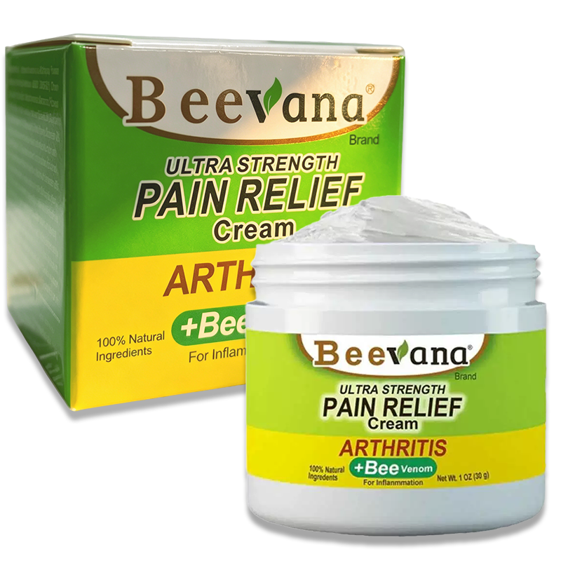 Ultra Strength Bee Venom Pain Relief Cream, Natural Arthritis & Joint ...