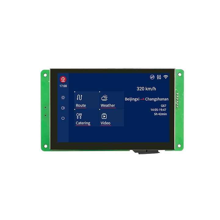 DWIN 5 Inch TFT LCD Smart UART Module - 800x480 Resolution