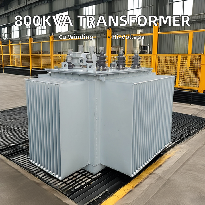 800kVA Power Electric Transformer 10KV 400V Oil Immersed MV&HV ...