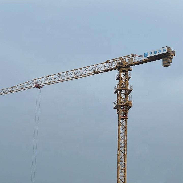 10 Ton Industrial & Building Construction Tower Crane with Engine ...