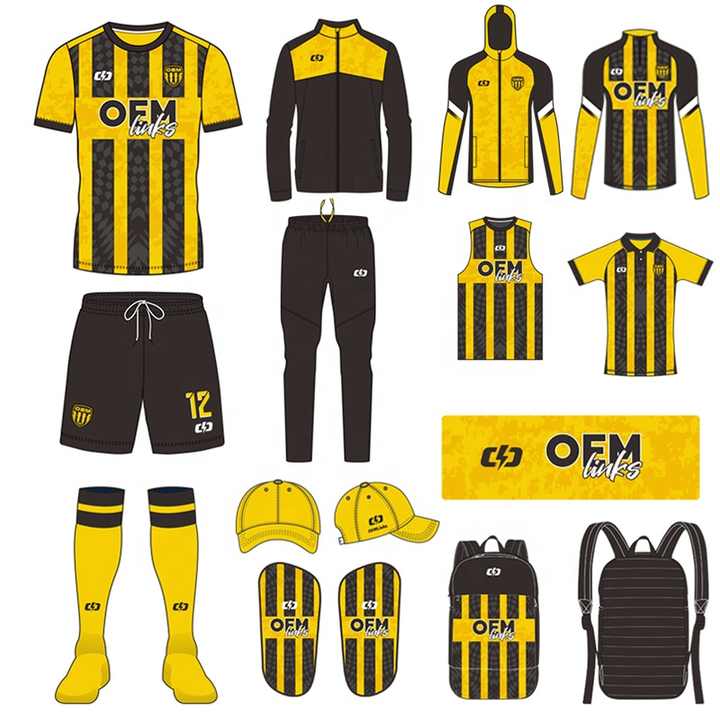 Custom Football Training Kit - High Quality Jerseys