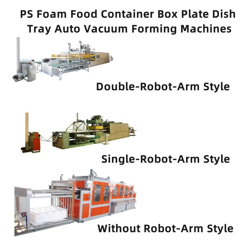 China Factory PS Foam Food Container Making Machine Disposable Foam ...