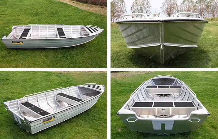 14ft Aluminum Speed Boat - Ideal for Fishing & Fun
